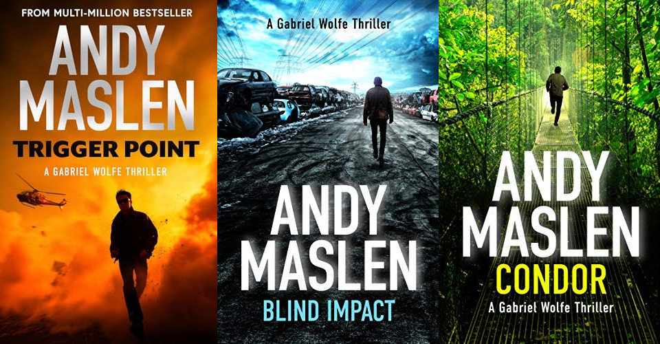 The Gabriel Wolfe Thrillers by Andy Maslen | Book Basset